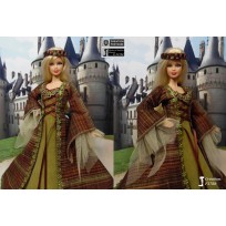 Robe Barbie " Rowena " vêtement Médiéval pour poupée Barbie Silkstone ...