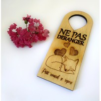 Accroche porte "Ne pas déranger" | Creamine